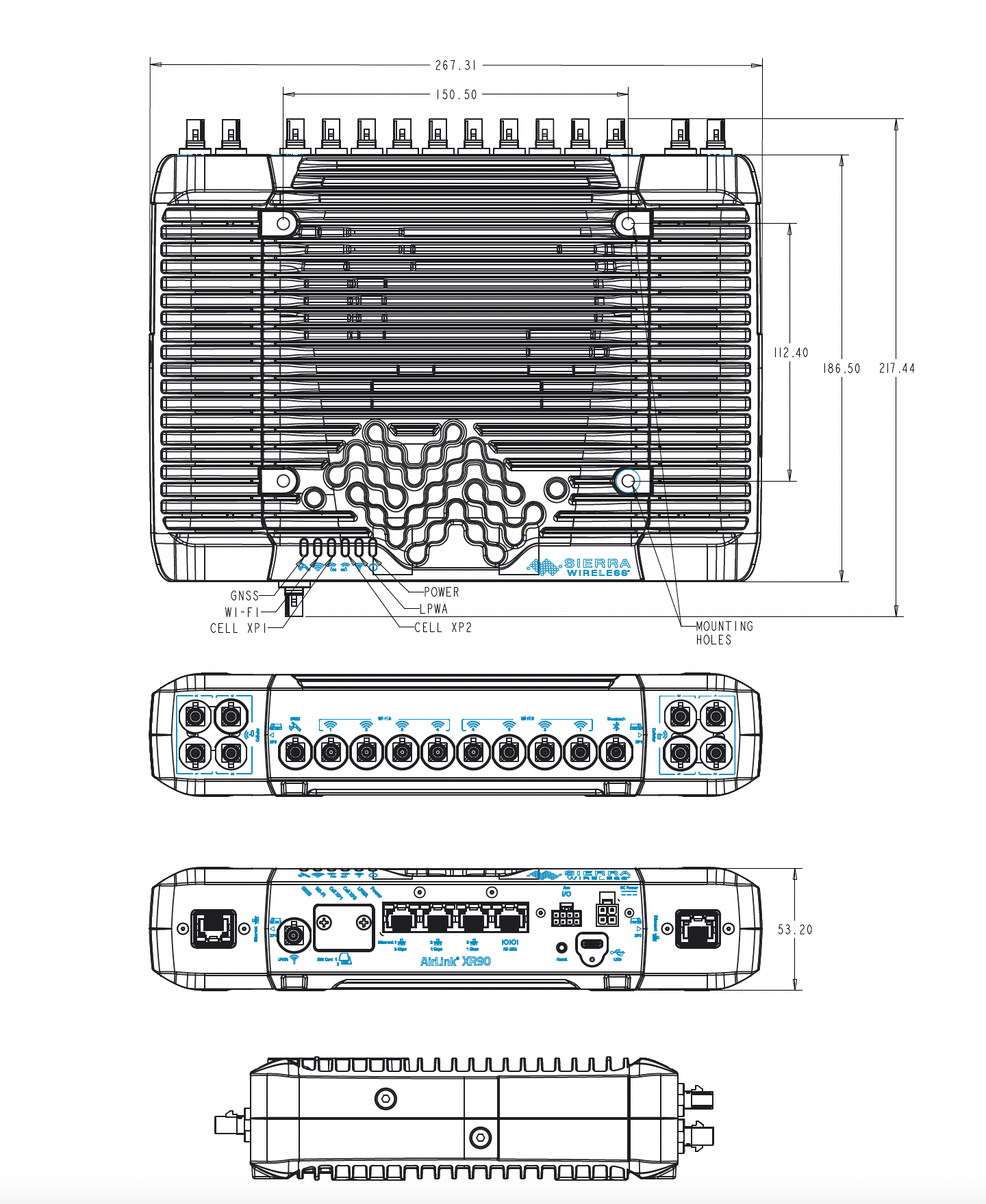 AirLink® XR90 – Dual 5G Vehicle Router for Public Safety and Transit ...