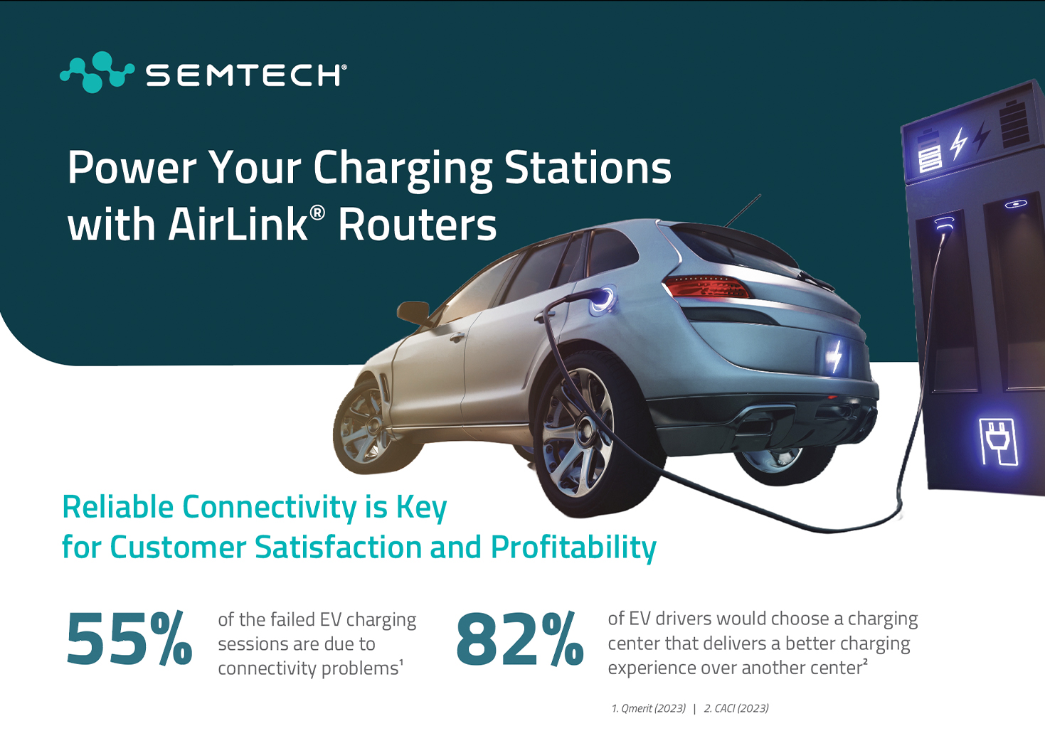 Power Your Charging Stations with AirLink® Routers | Semtech